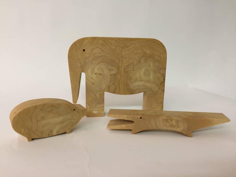 Enzo Mari 16 Animals Children's Puzzle at 1stDibs | enzo mari animals ...