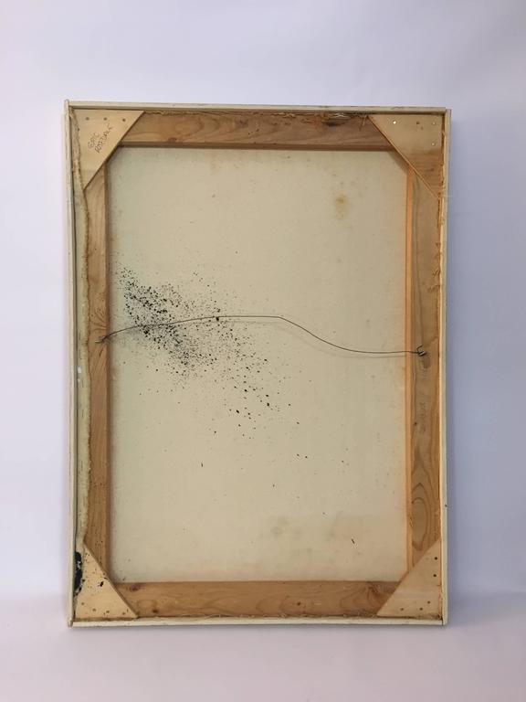 Eric Rosedale 1970s Hard Edge Door Painting at 1stDibs