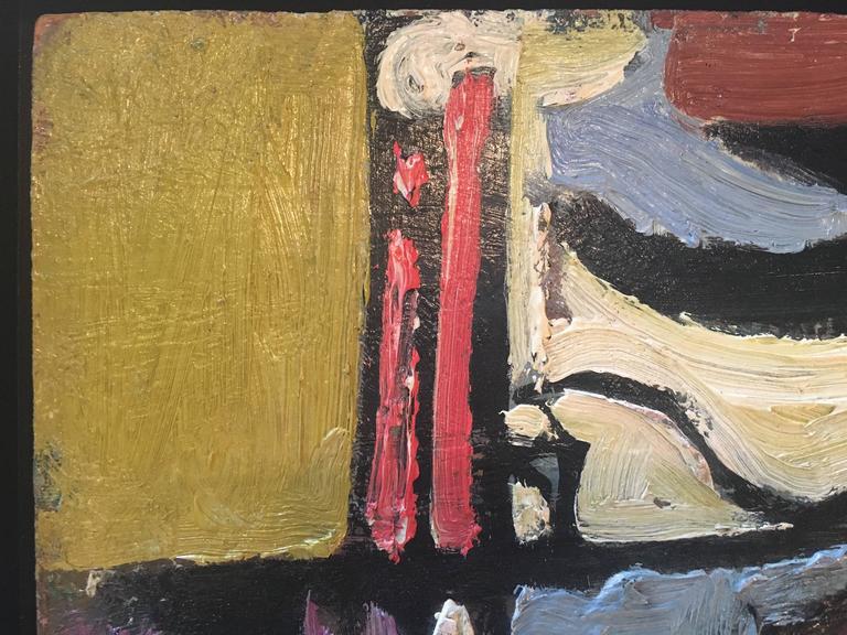 Modern Abstract Painting, Signed by Artist George Forgie at 1stDibs