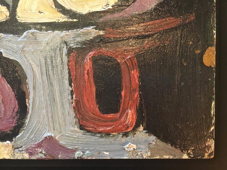 Modern Abstract Painting, Signed by Artist George Forgie at 1stDibs