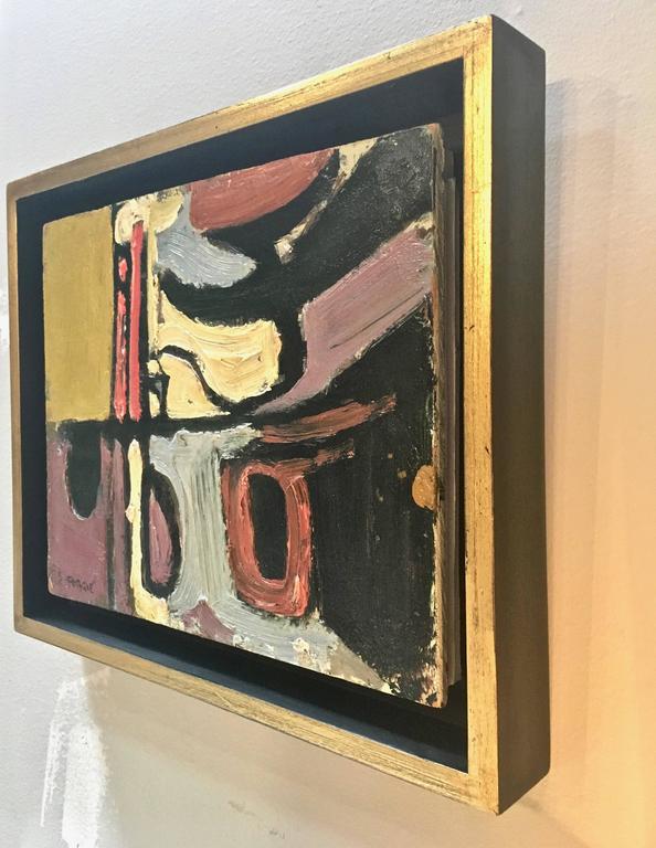 Modern Abstract Painting, Signed by Artist George Forgie at 1stDibs
