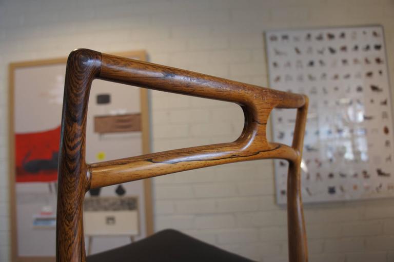 Set of Six Johannes Andersen for Christian Lindeberg #94 Dining Chairs ...