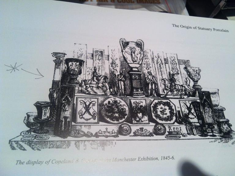 Important 19th Century Porcelain Exhibition Pedestal by Spode and ...