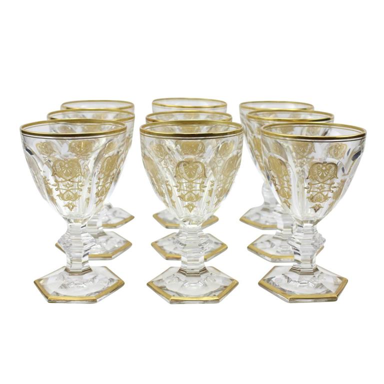 54-Piece Set of Baccarat Crystal in the Empire Pattern at 1stDibs ...