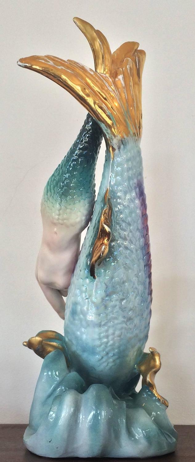 1940s Mermaid by Victor Bertolotti ex Lenci Artist at 1stdibs