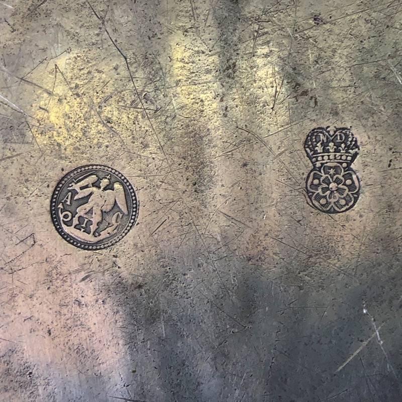 Polish Pewter Rococo Form Covered Bowl and Stand, Early 18th Century ...