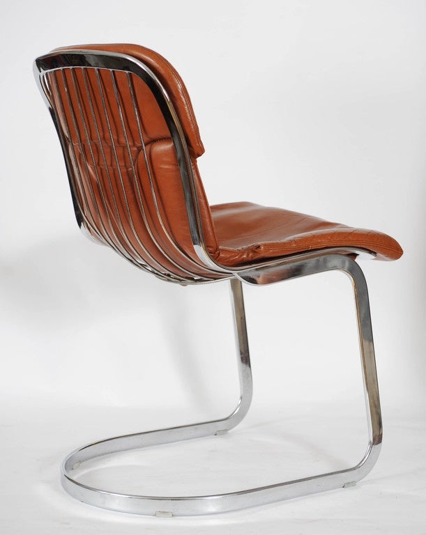 Set of Six Dining Chairs by Cidue at 1stDibs