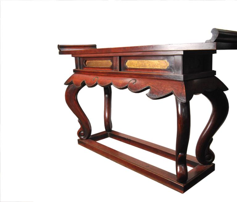 Antique Japanese Buddhist Altar Table, 19th Century For Sale at 1stDibs