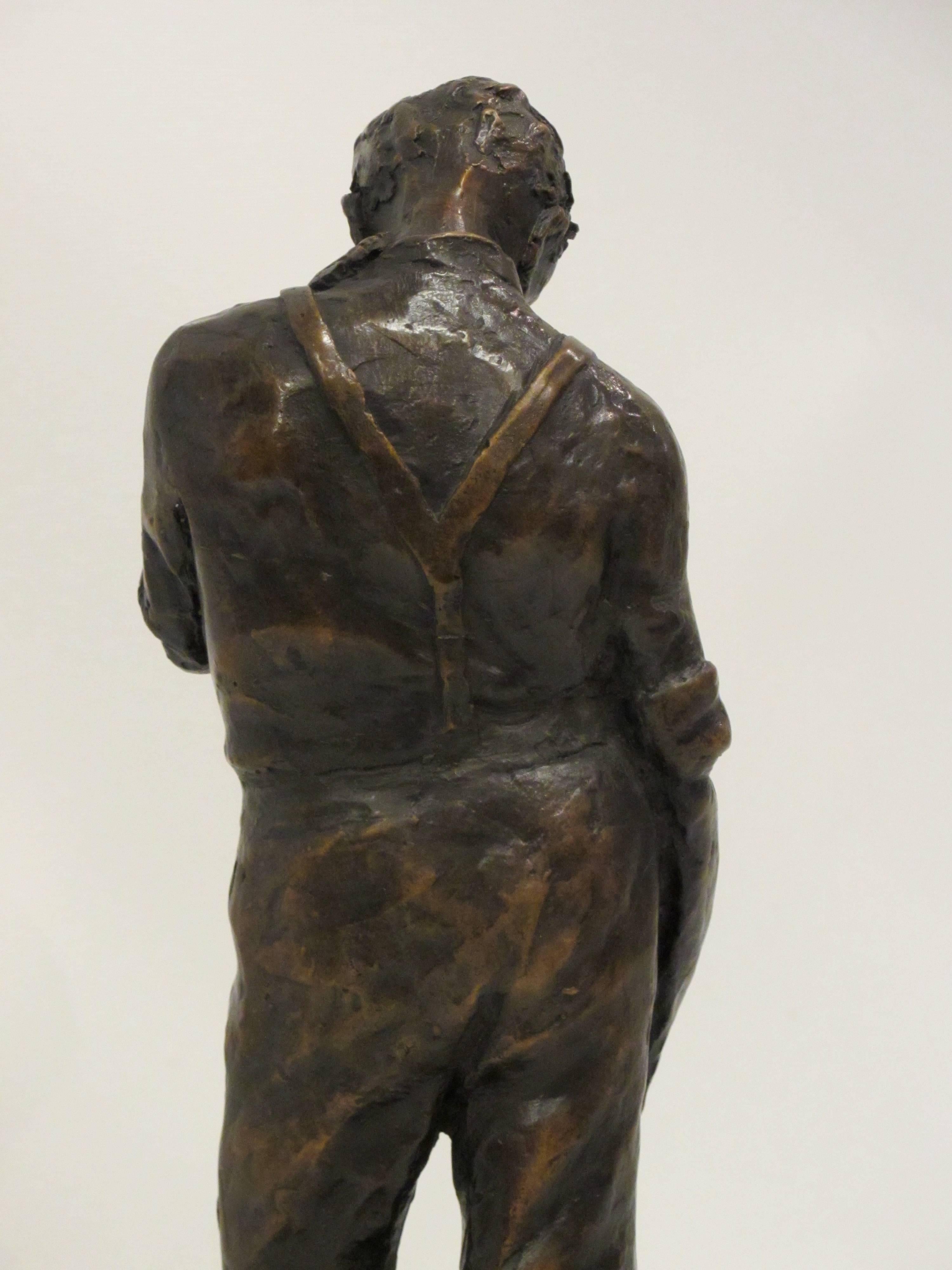 'Tom Wills' Bronze Sculpture by Martin Tighe 2011 For Sale at 1stDibs