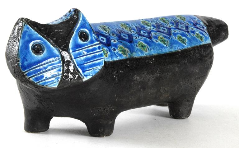 Bitossi, Londi Designed Cat, 'Spanish' Pattern, circa 1965, Italy at ...
