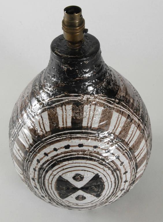 Bitossi Londi Designed 'Moderna Marocco' Lamp Base, Italy, circa 1974 ...