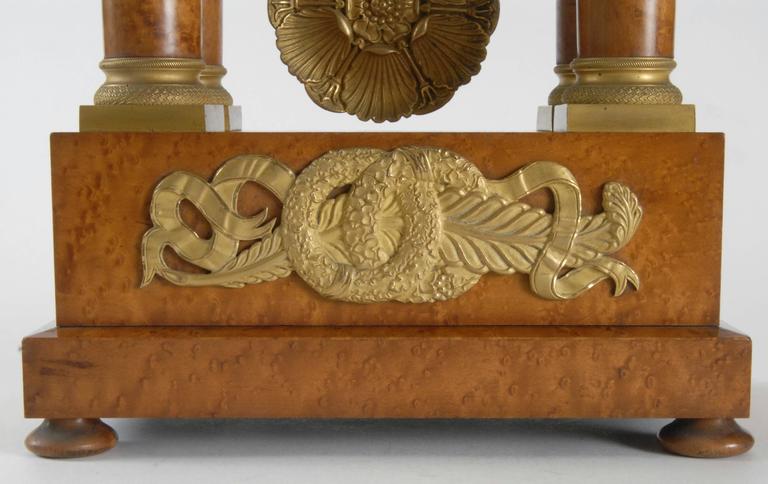 French Portico Timber Clock, circa 1815 For Sale at 1stDibs | timber ...