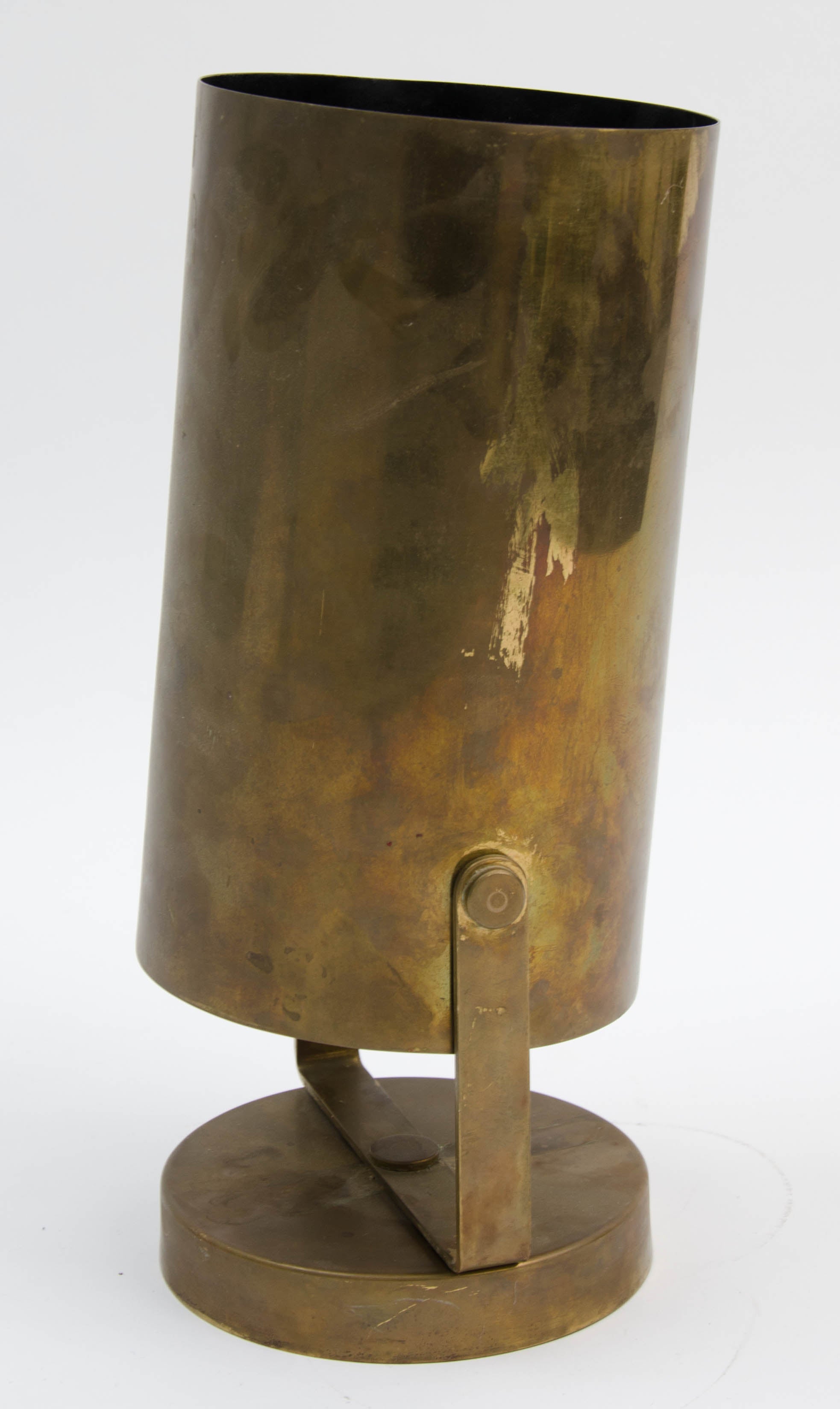 Mid-Century Brass Spotlight at 1stDibs