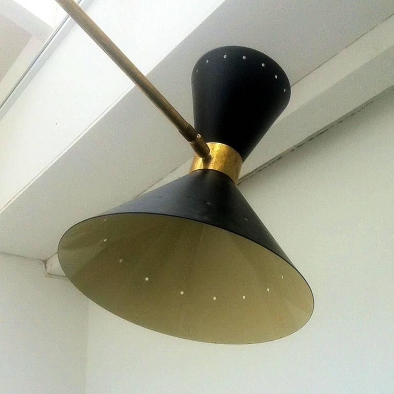 Mid-Century Counterbalance Light at 1stDibs