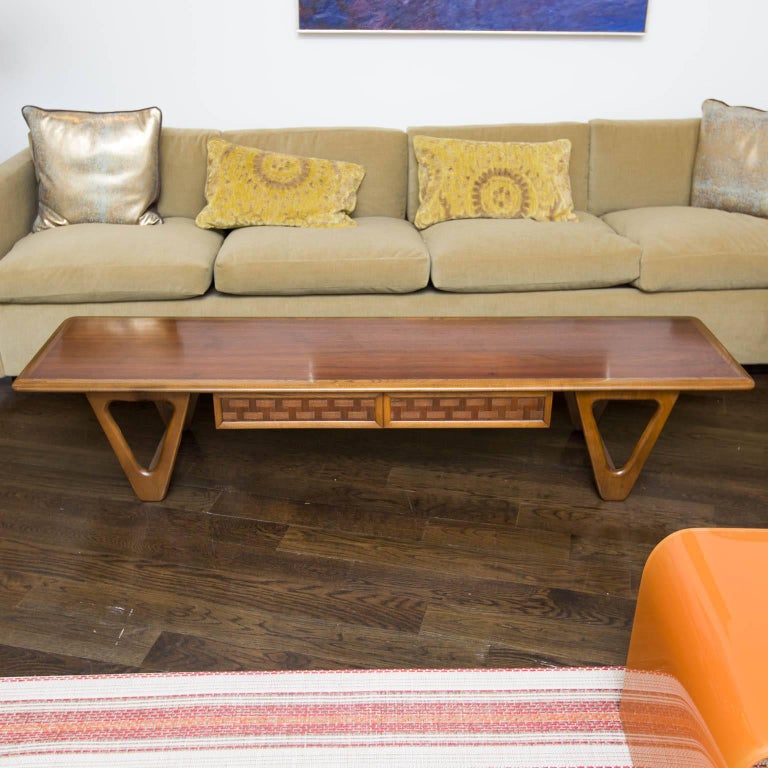 Lane Perception Coffee Table in Walnut at 1stDibs