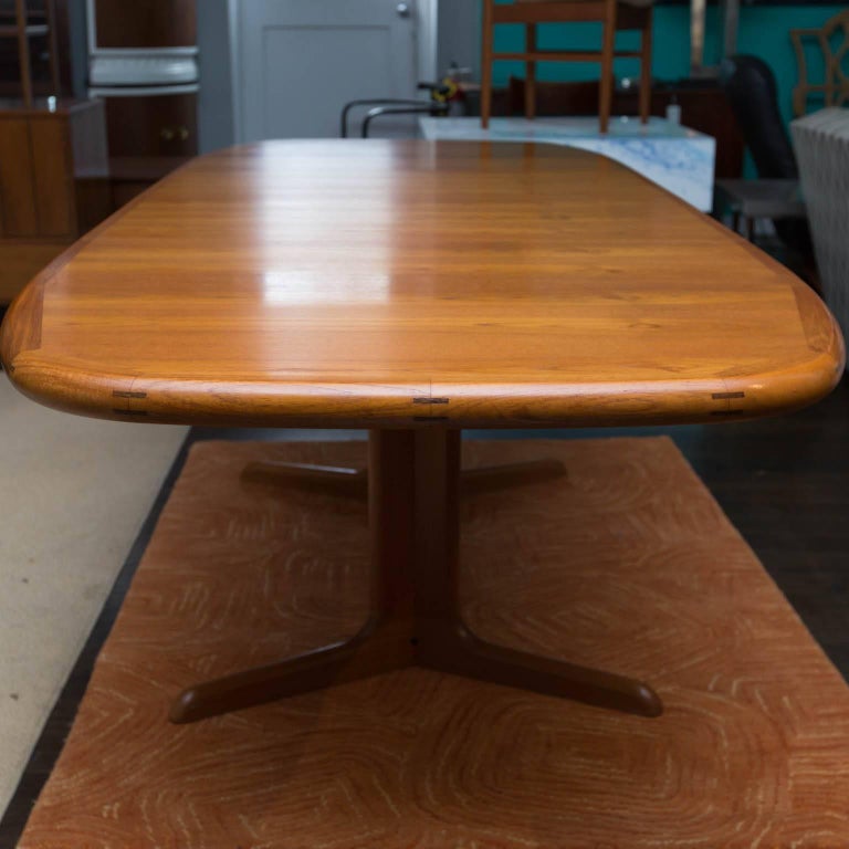 Danish Modern Ansager Mobler Teak Dining Table at 1stDibs