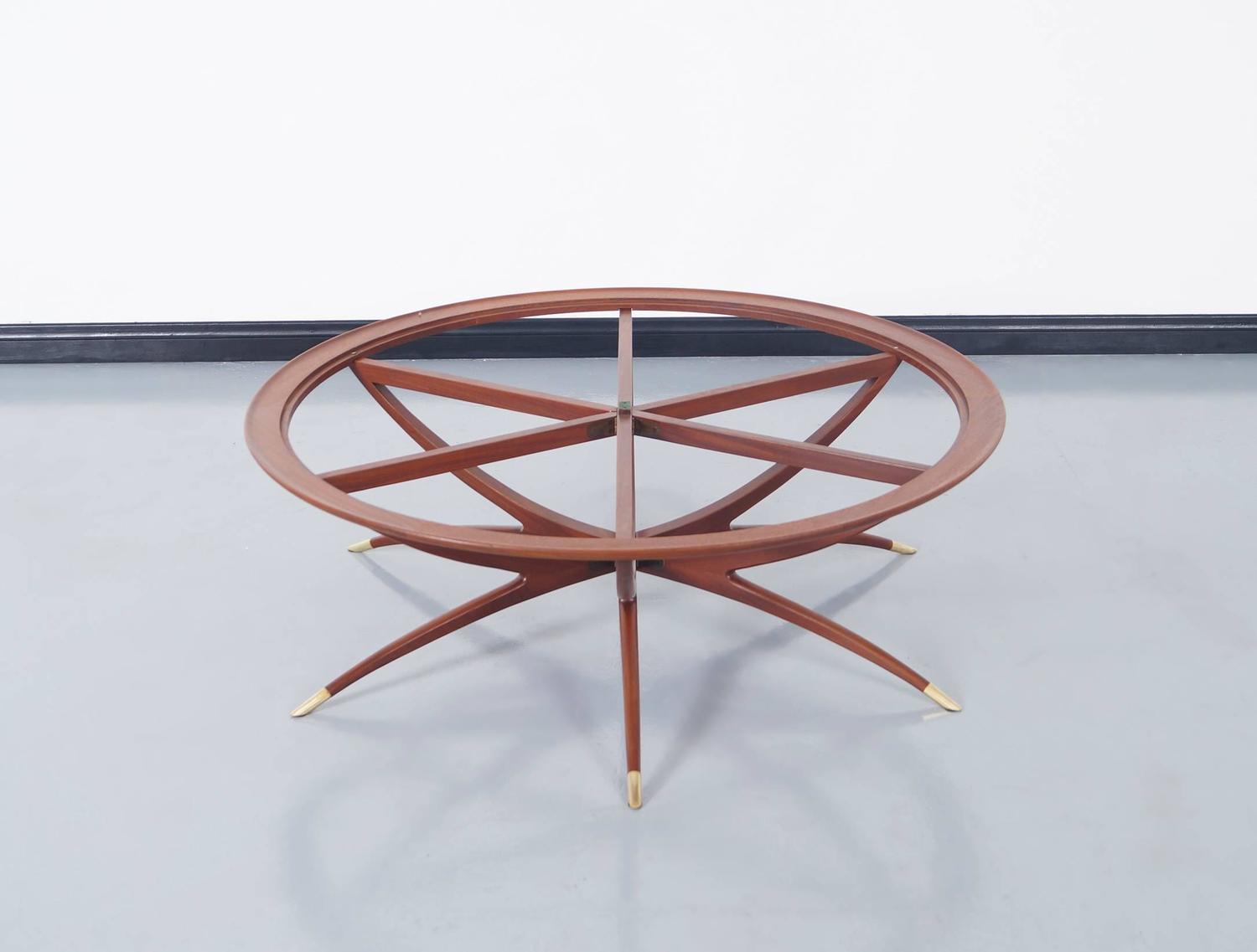 Vintage Spider Leg Coffee Table For Sale at 1stdibs