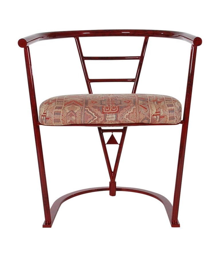 Midcentury Post Modern Italian Style Dining Chairs After Sottsass for ...