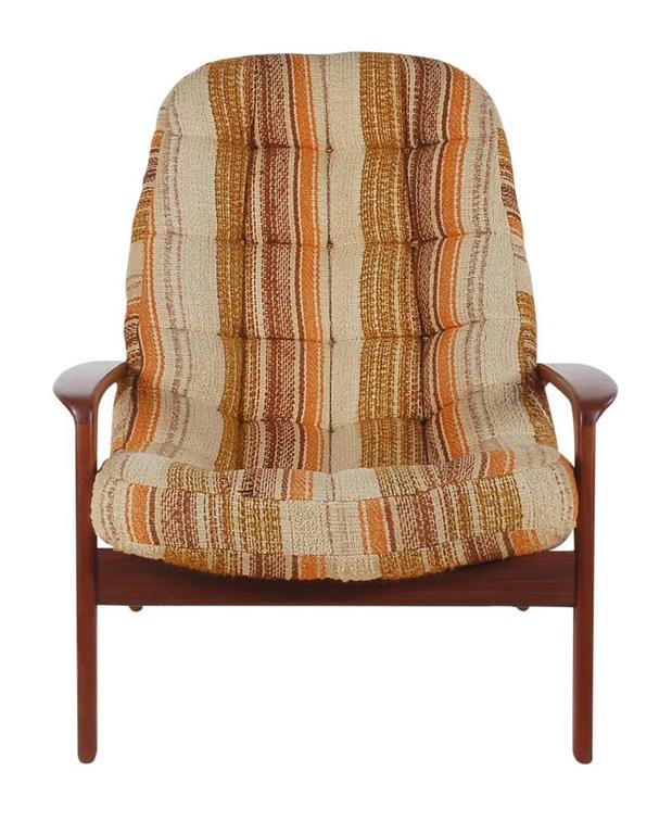 Teak Lounge Chair by R. Huber, Mid-Century Danish Modern at 1stDibs | r ...