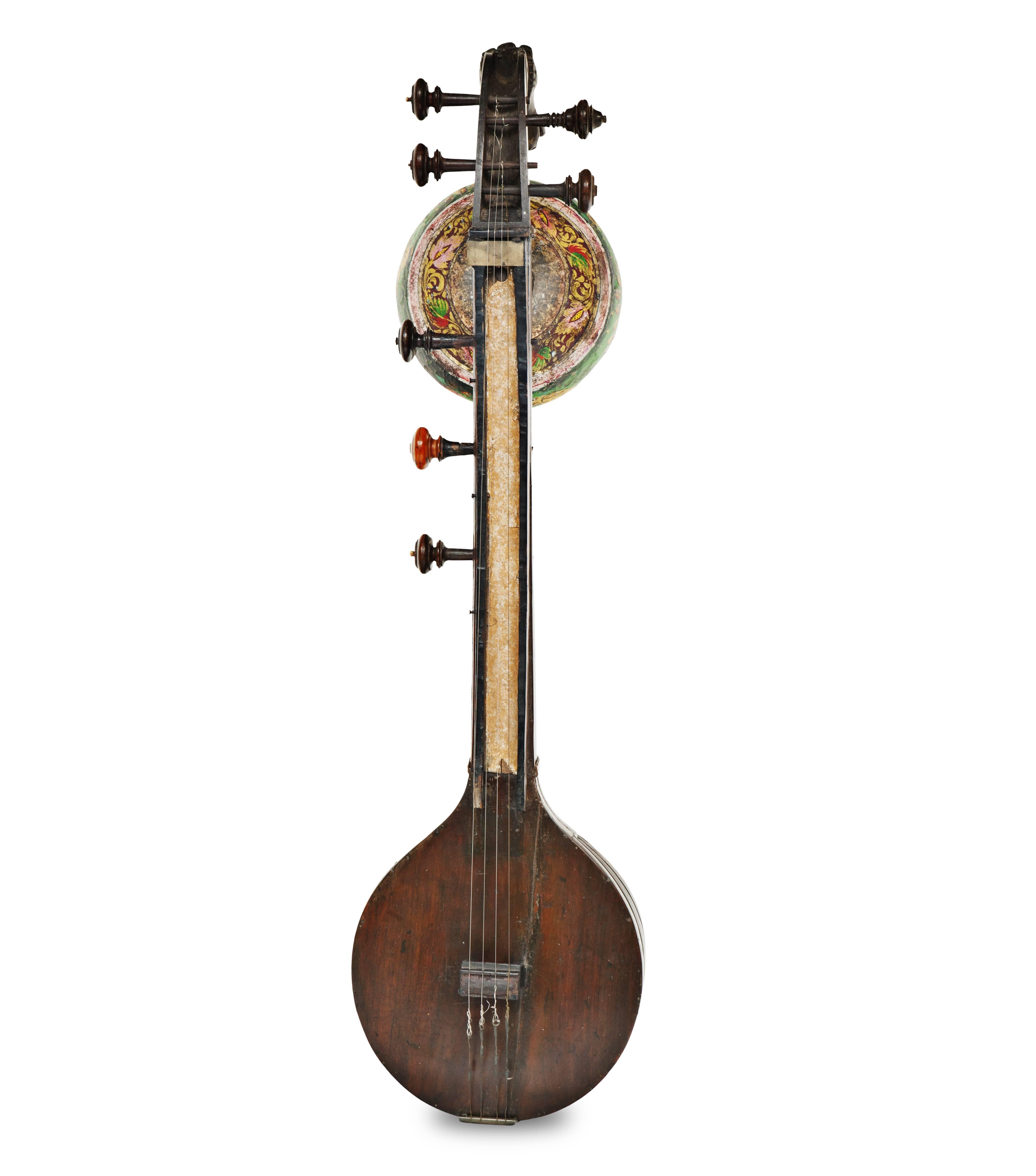 Ancient Rudra Veena, Indian Instrument For Sale at 1stDibs