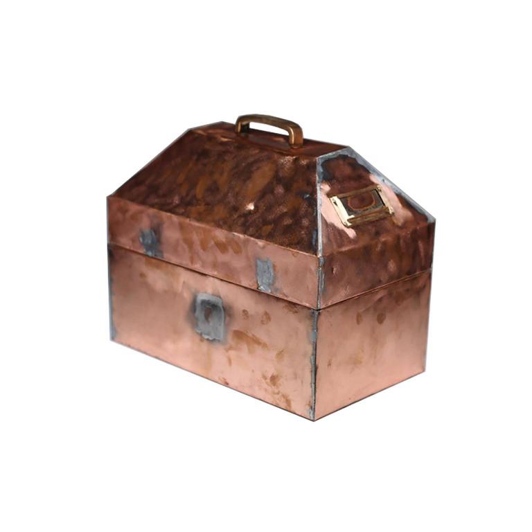 Early 20th Century Copper Case For Sale at 1stDibs