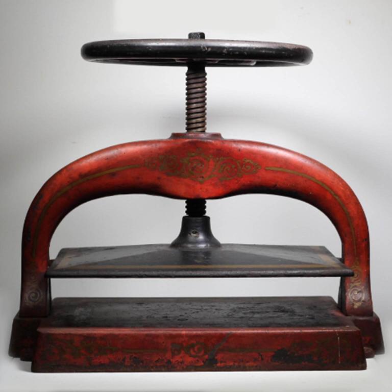Antique Cast Iron Book Press, circa 1910 For Sale at 1stDibs | antique ...
