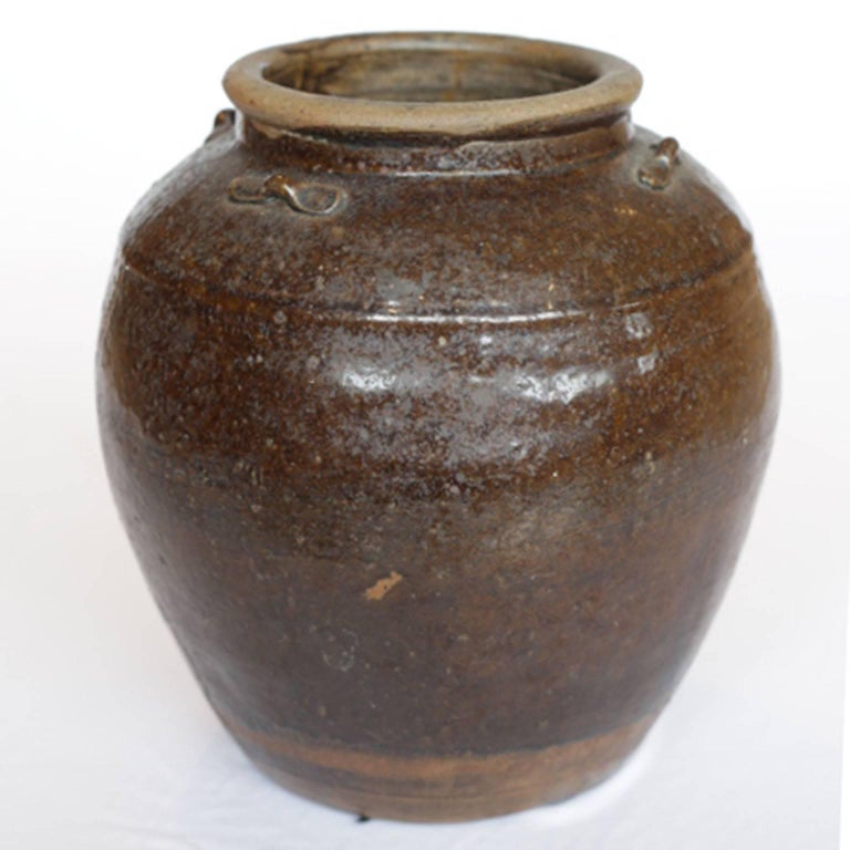 Early 19th/20th c. Antique Clay Jar Collection, c. 1810-1910 For Sale ...