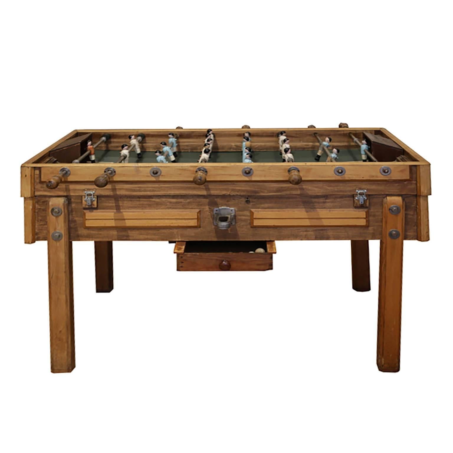 Rare Early 20th Century French Foosball Table, circa 1940s at 1stDibs