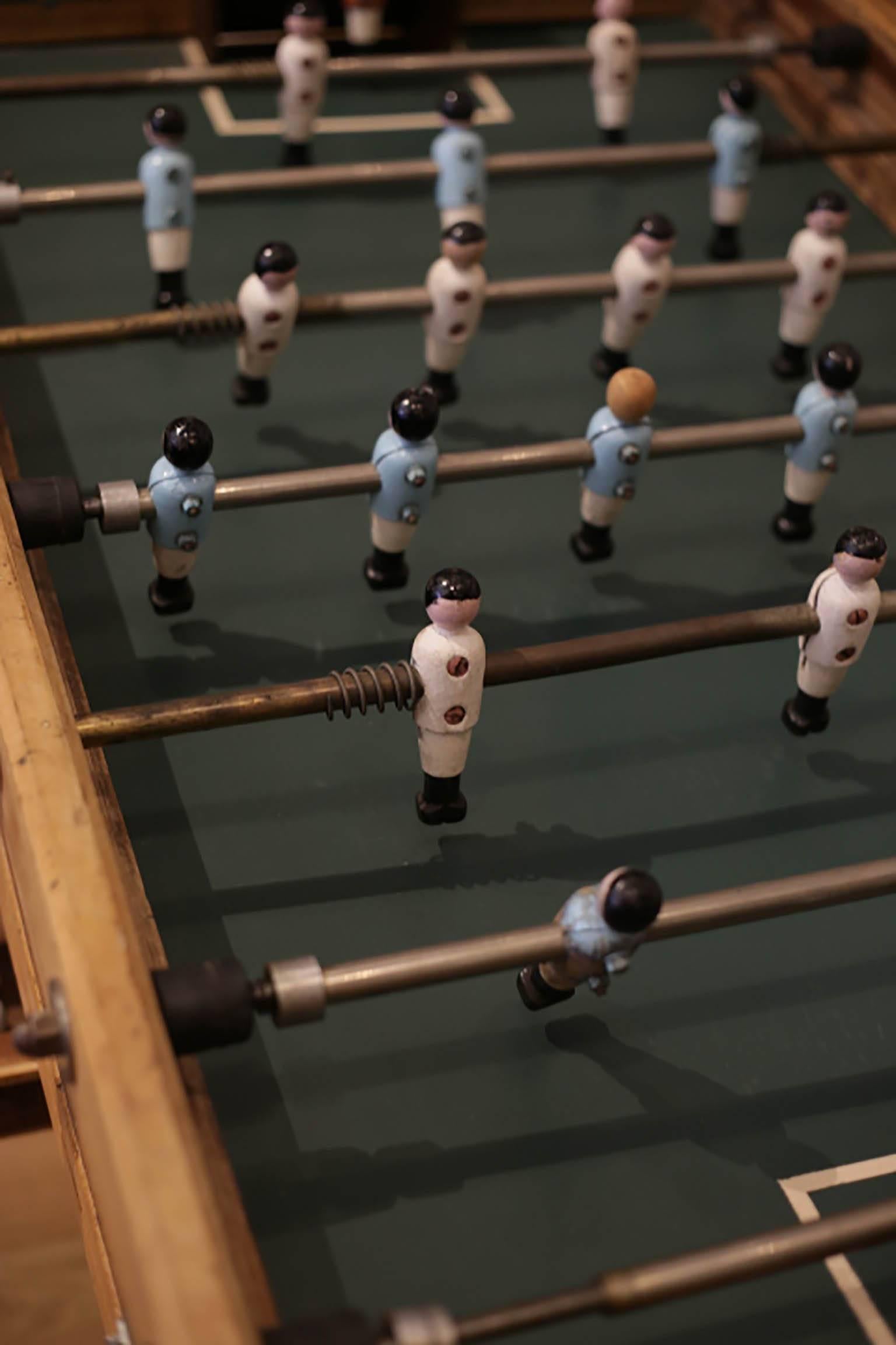Rare Early 20th Century French Foosball Table, circa 1940s at 1stDibs