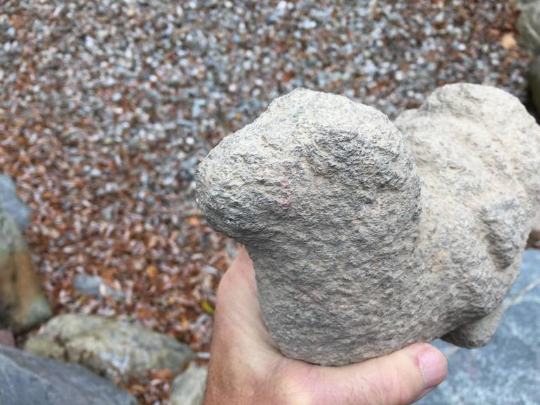 Old Central Asian Hand carved Antique Stone Camel Sculpture at 1stDibs