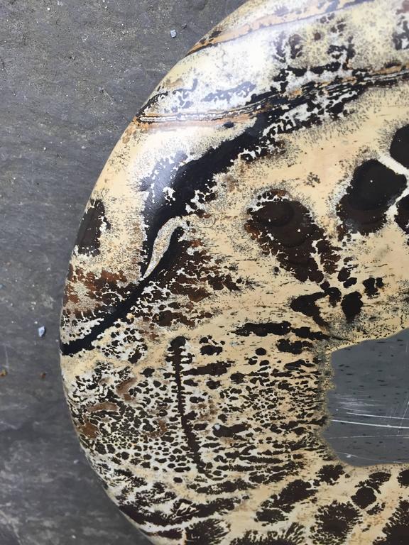 Extraordinary Natural Viewing "Moon Shape" Stone at 1stDibs