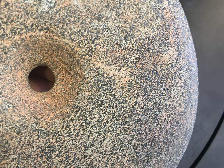 Ancient Stone Bi Disc from Early Africa Private Collection with Custom ...