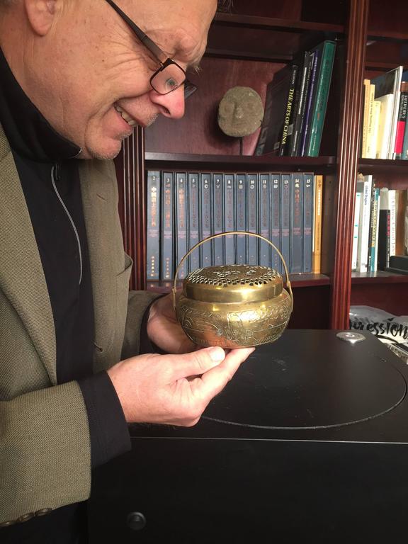 China Antique Metal Hand Warmer and Incense Burner, 100 Years Old at ...
