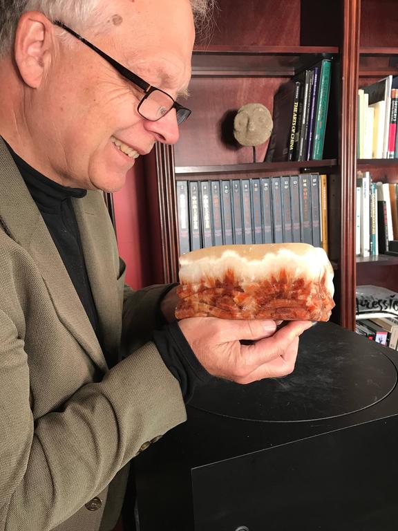 Fantastic Chinese Natural Meat Stone Scholar Rock Viewing Stone For ...