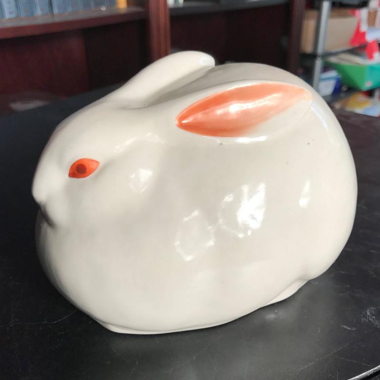 Japanese Handcrafted Rabbit Superb Design, Mint, Signed and Boxed at ...