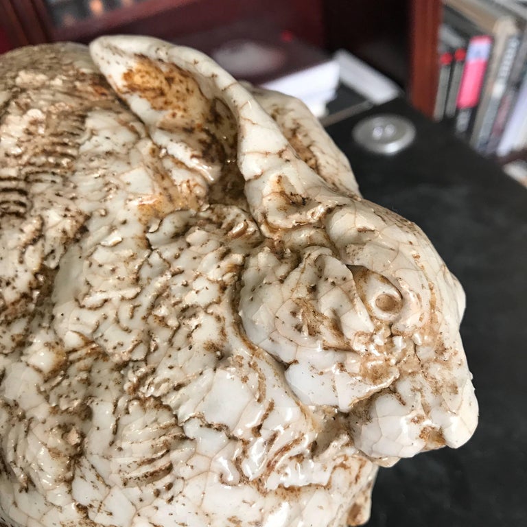 Japan Fine Scampering Rabbit Handmade and Hand-Painted Ceramic ...