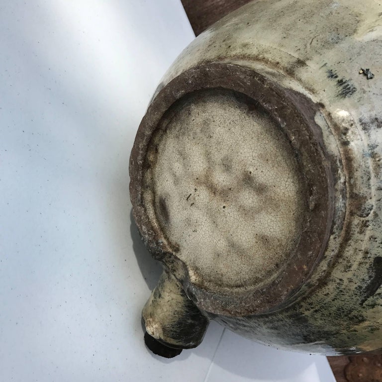 Japan Early Antique Hand-Painted One-of-a-Kind Ceramic Lidded Soy ...