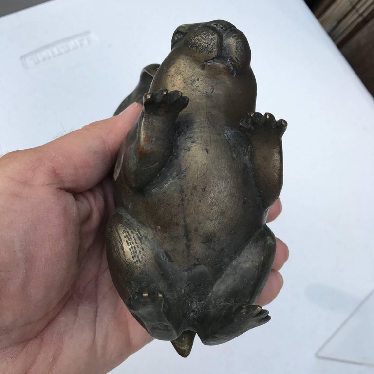 Fine Antique Japanese Bronze Rabbit Usagi, Meiji Period, 1868-1912 at ...