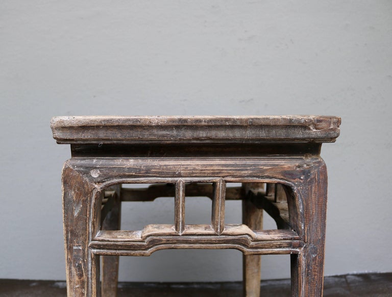 Ancient Chinese Wooden Stool from the Shanxi Province For Sale at ...