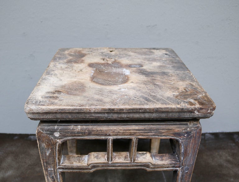 Ancient Chinese Wooden Stool from the Shanxi Province For Sale at ...