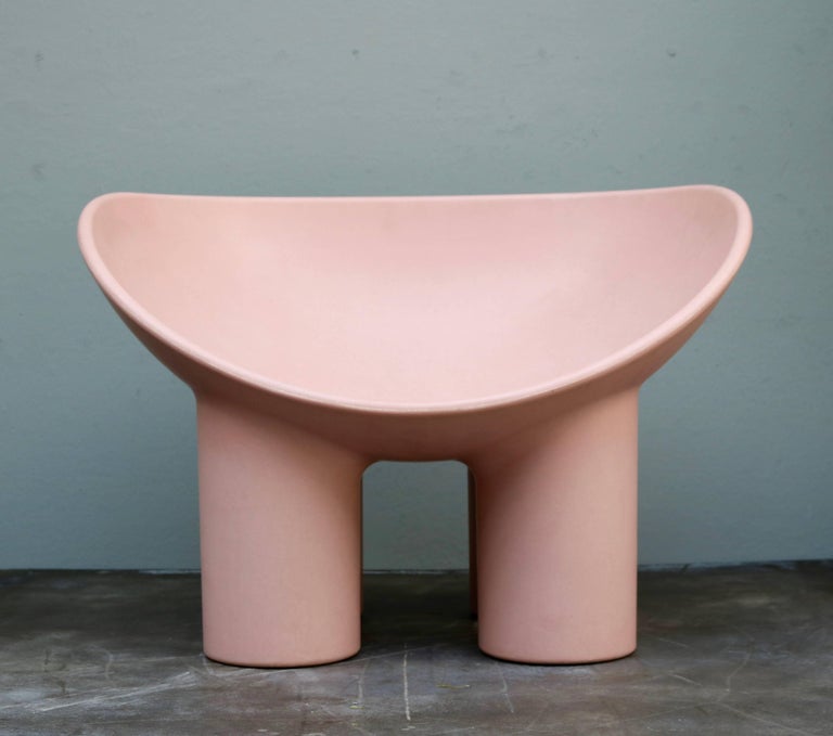 Faye Toogood Roly Poly Chair in Pink from 2016 at 1stDibs