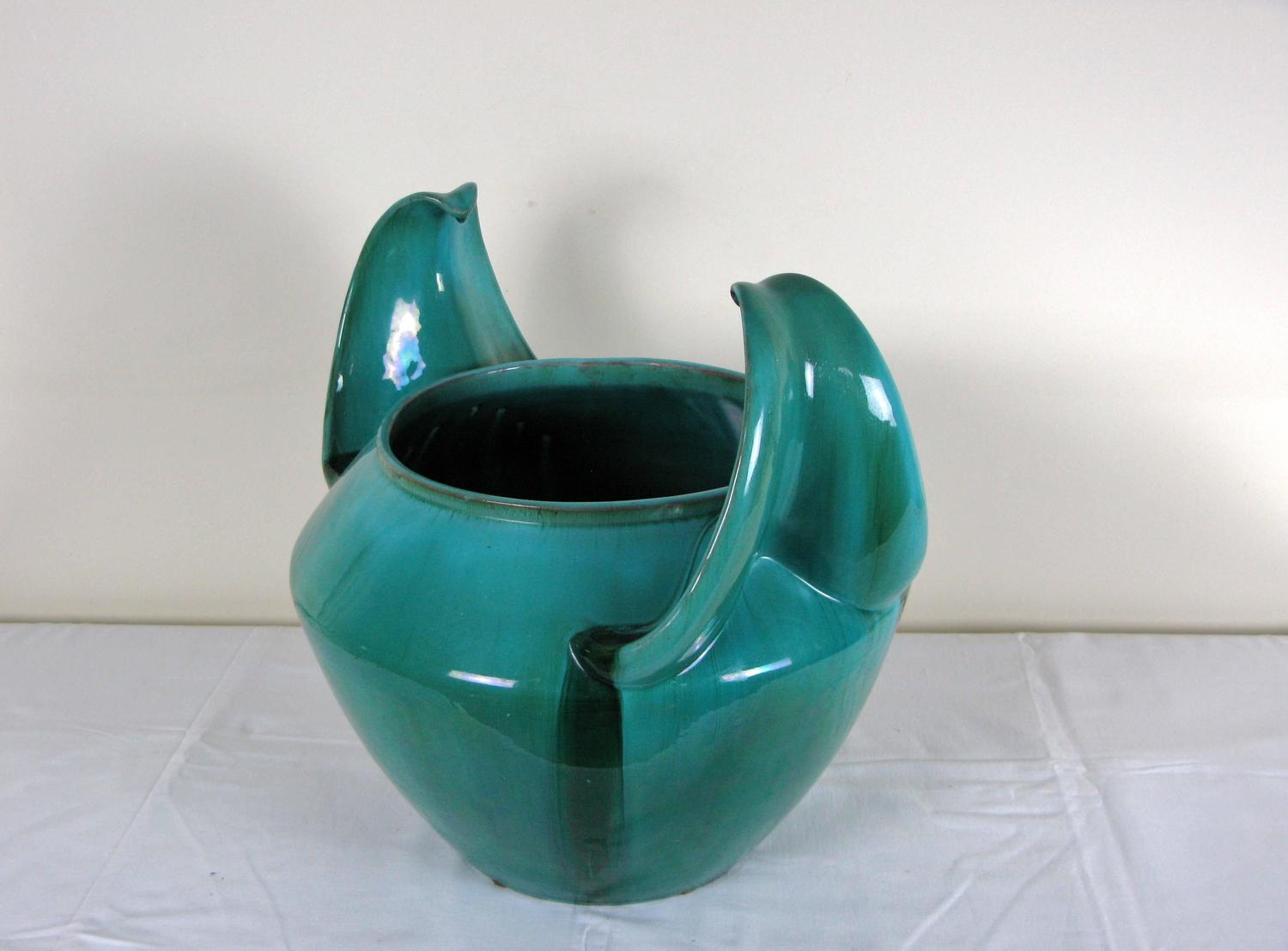 Ceramic Vase by Clement Massier For Sale at 1stdibs