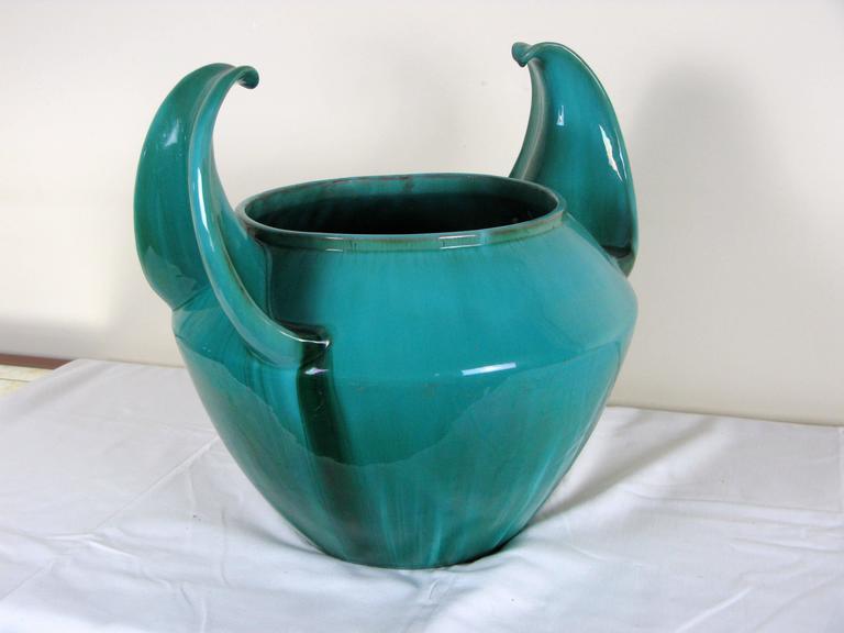 Ceramic Vase by Clement Massier For Sale at 1stDibs