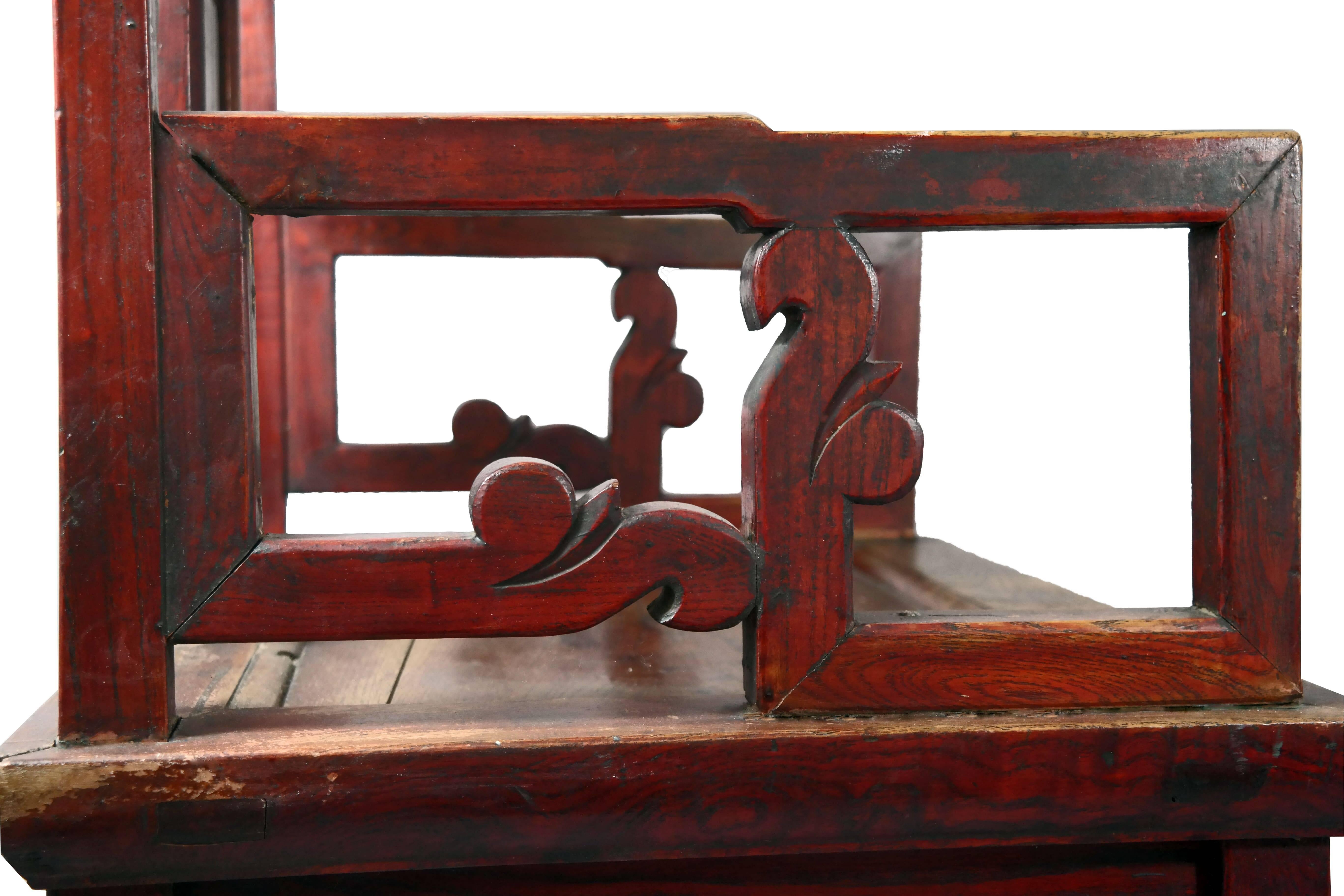Pair of Chinese Yoke Back Chairs at 1stDibs | yoke chair