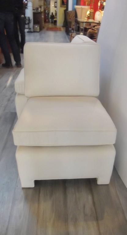 Pair of Billy Baldwin Small Club Chairs at 1stDibs