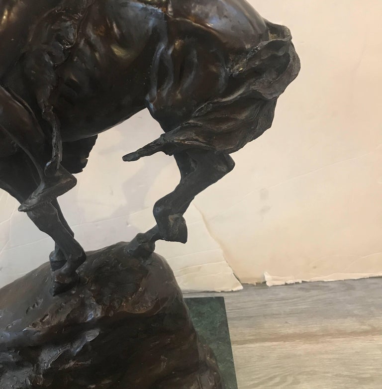Western Bronze by Burk McChain For Sale at 1stDibs