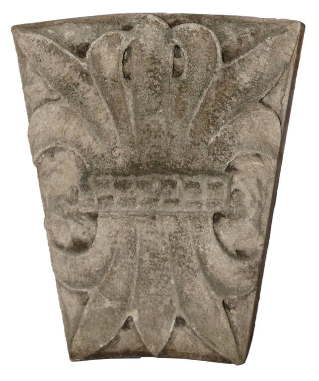 Carved Limestone Keystone For Sale at 1stDibs