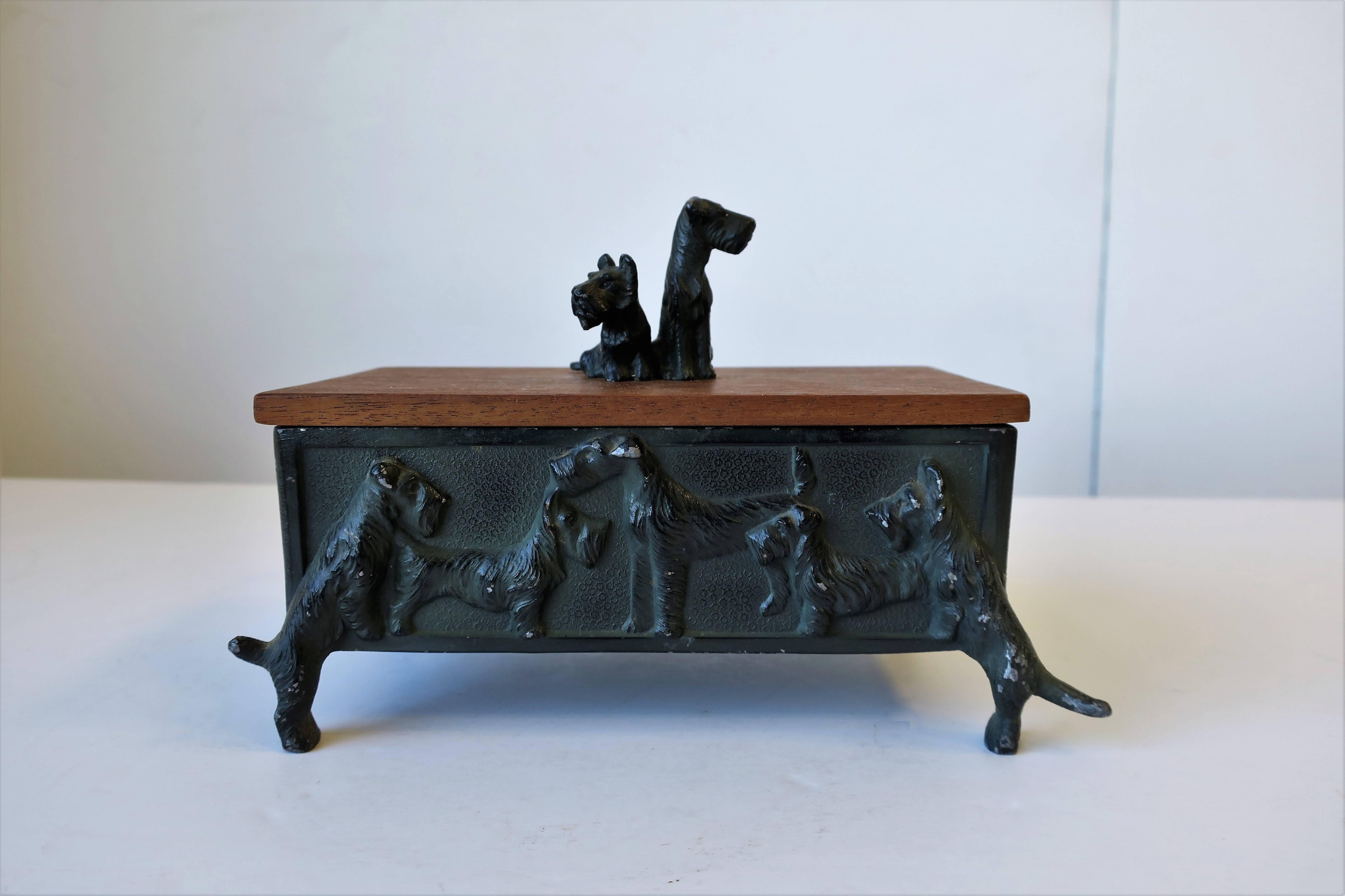 Vintage Scottie and Welch Terrier Dog Box, 1940s at 1stDibs | welch ...