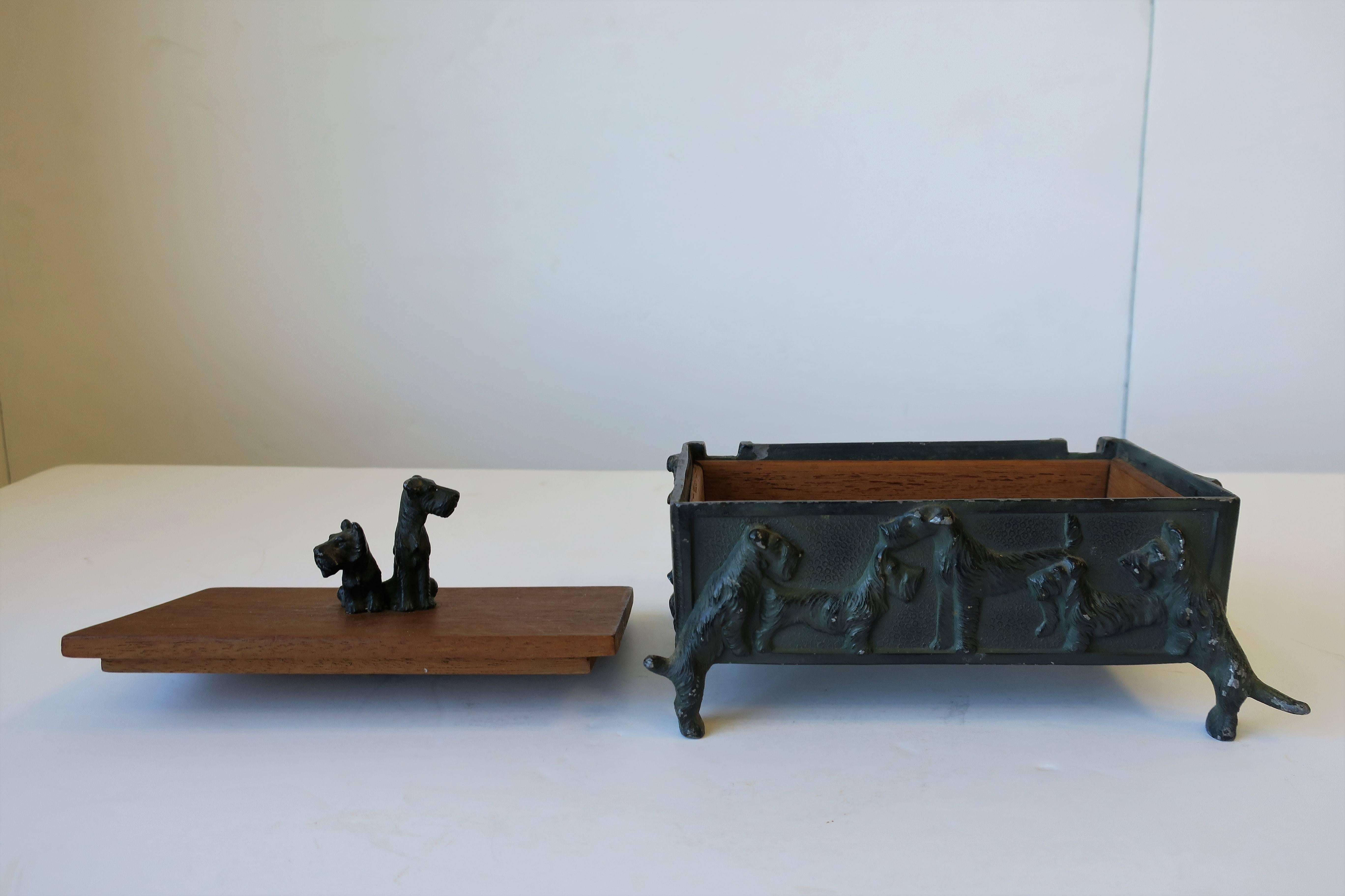 Vintage Scottie and Welch Terrier Dog Box, 1940s at 1stDibs | welch ...