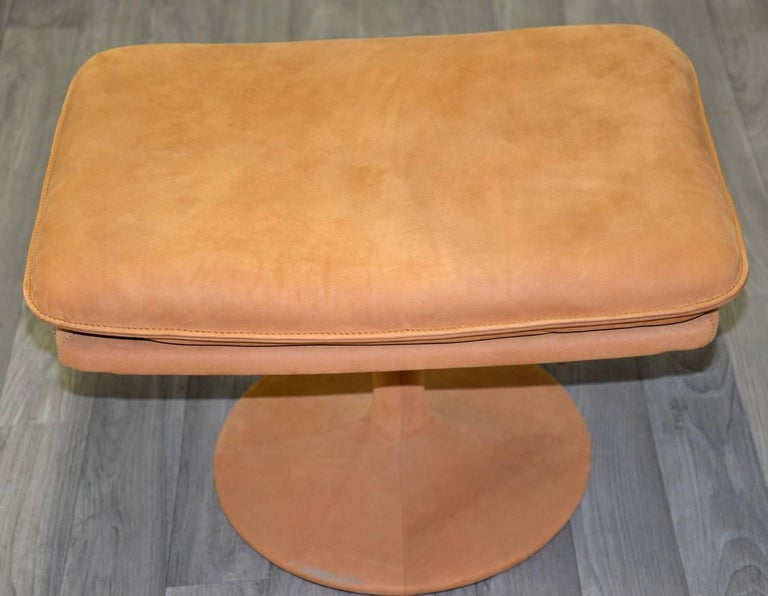 Vintage de Sede DS 50 Lounge Swivel Armchair and Ottoman, Switzerland ...